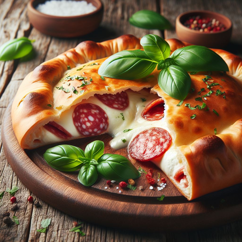 Calzone con ricotta e salame: una delizia italiana - La Pecorella